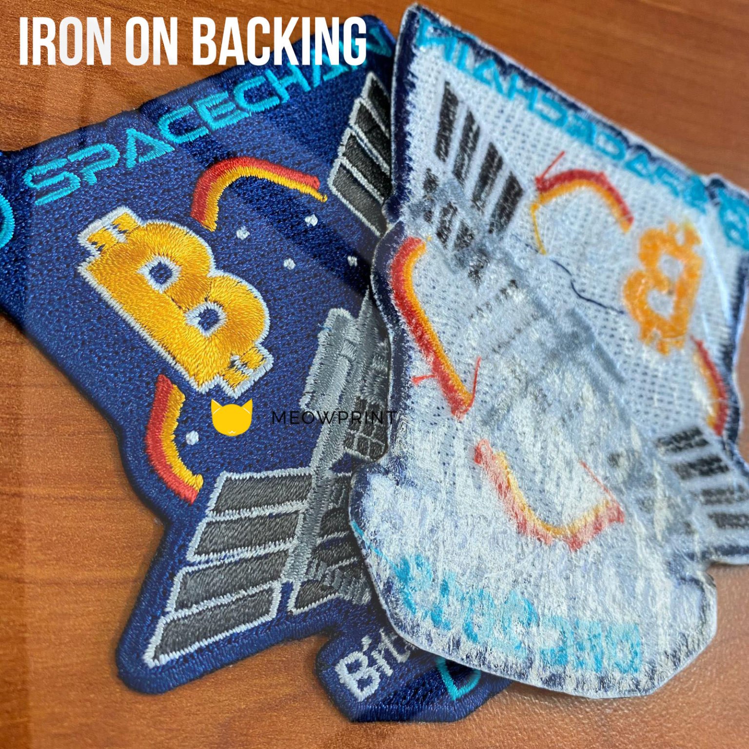 Custom Embroidery Patch Singapore | Iron On & Velcro Patches | MeowPrint